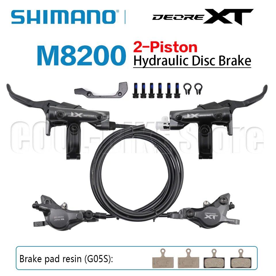 SHIMANO XT M8200 M8220 Гидравлические дисковые тормоза для MTB M8200 G05S