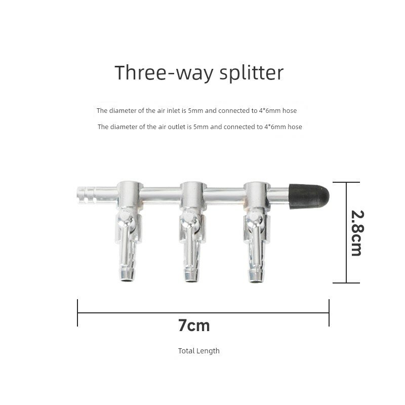 Аквариум, пруд, регулировка объема воздуха, переключатель из нержавеющей стали, кислородный клапан, аквариумный