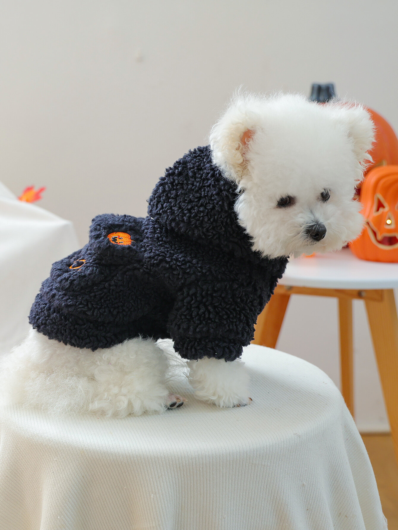 Одежда, HAPPY DOG, которую могут носить как домашние собаки, так и кошки, черная, высококачественная ткань, комфортабельная и теплая, стиль спортивного отдыха