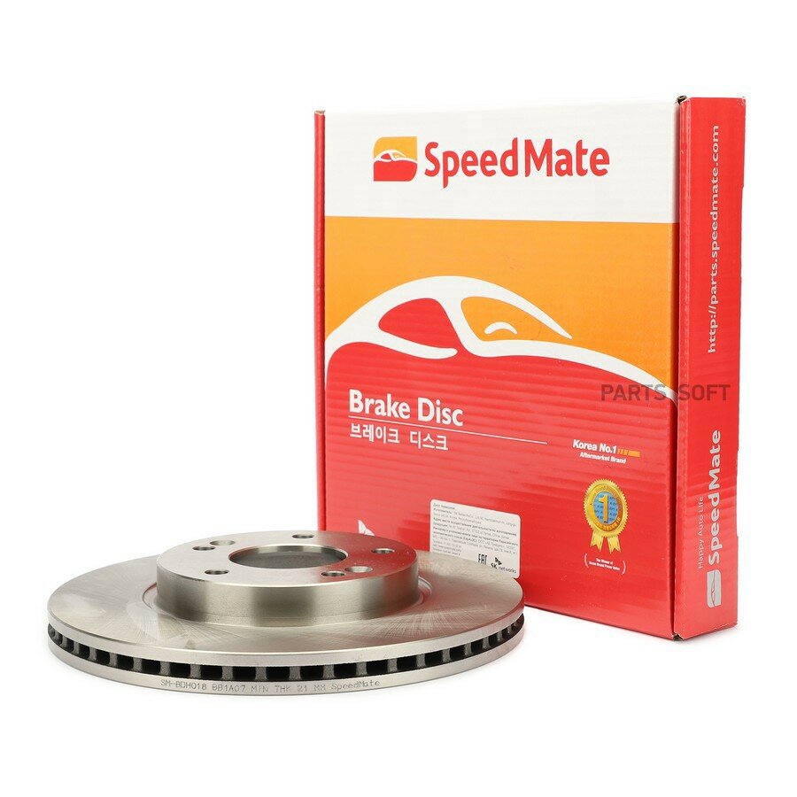 Диск тормозной HYUNDAI (i30 GD) (2011-) KIA (Ceed JD) (2015-) (15) SPEEDMATE SMBDH018