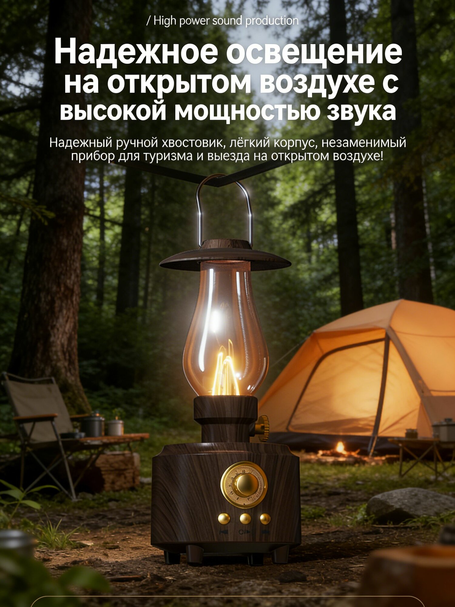 Колонка, беспроводная, Bluetooth, 1 динамик, 5Вт, IPX6, USB Type-C