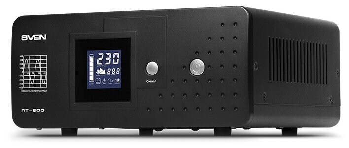 ИБП Sven RT-500 (SV-013097) 300Вт 500ВА черный