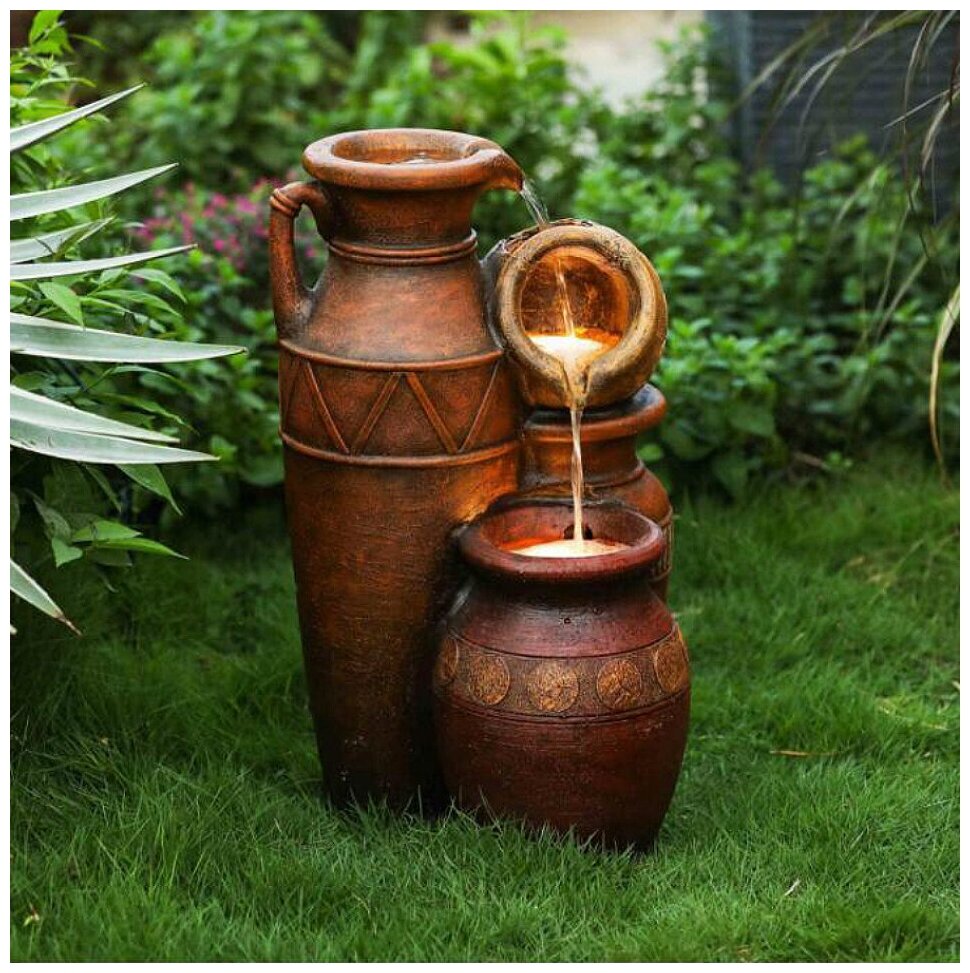 Фонтан с подсветкой 'Каскад Кавказ'