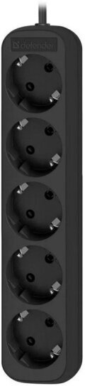 Сетевой фильтр Defender M530 5 розеток 3.0 м черный (99330)