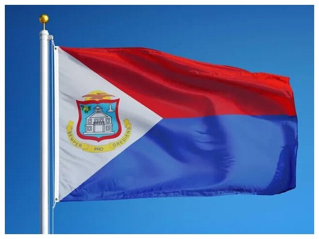 Флаг Синт-Мартена 70х105 см