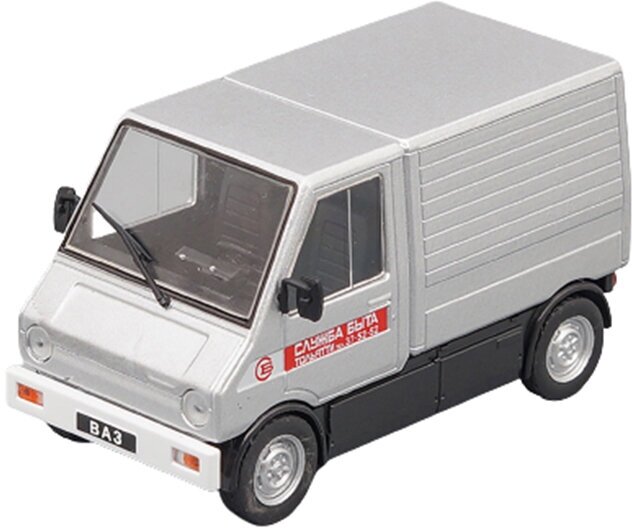 Модель коллекционная DEAGOSTINI Волжский 2702 пони серебристый (автолегенды ссср #146)