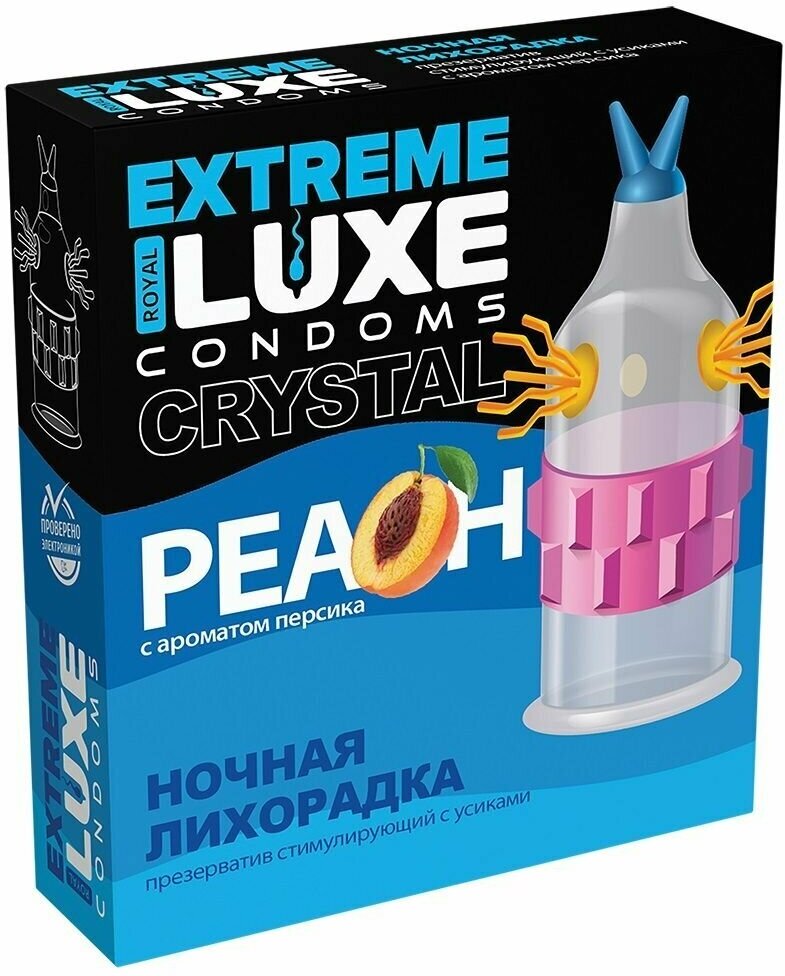 Стимулирующий презерватив Luxe Extreme «Ночная Лихорадка», 1 шт.