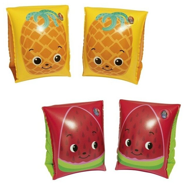 BESTWAY нарукавники для плавания 23x15 см с рисунком, цвет в ассортименте, 1 шт