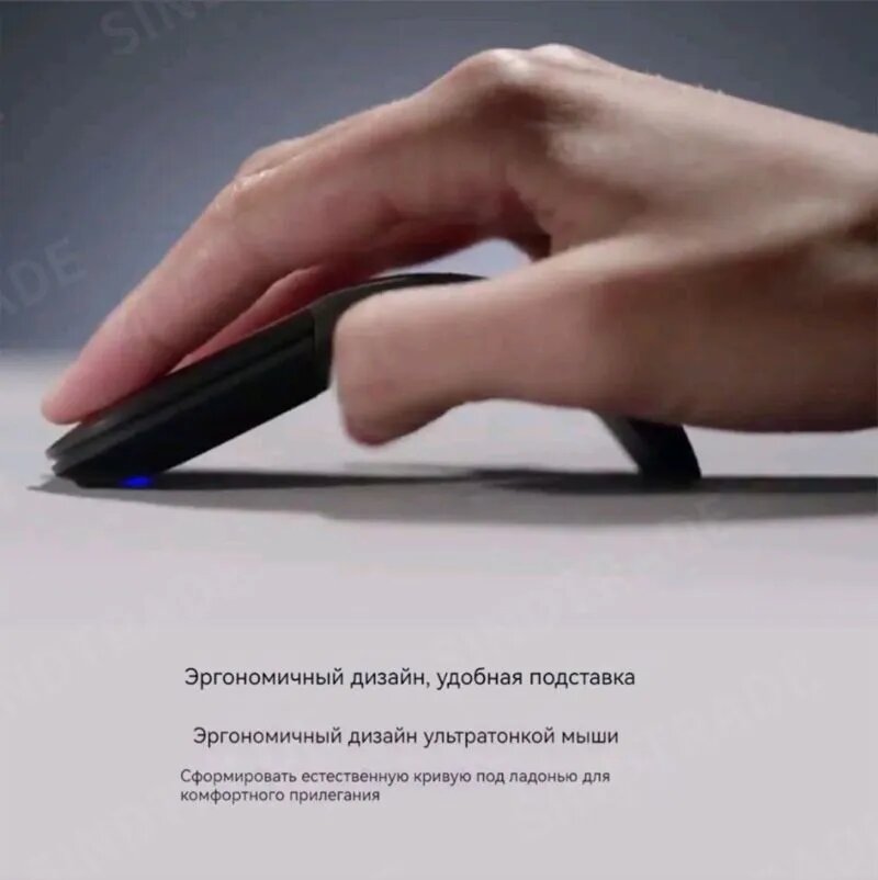 Microsoft Мышь Surface Arc, черно-серый — фото 1