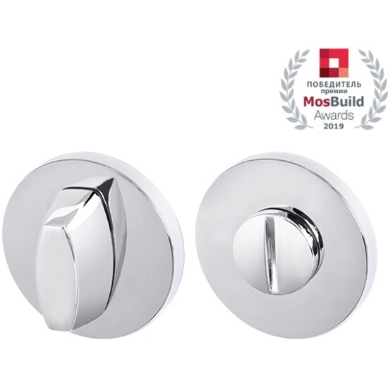 Ручка поворотная Armadillo BK6. R. URS52 (WC-BOLT BK6 URS) CP-8 хром