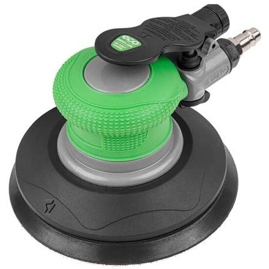 Eco Пневмошлифмашина эксцентриковая ASP11-150 (150 мм / 6\", Эксцентр: 5 мм, 10 000 об/мин, 180 л/мин)"