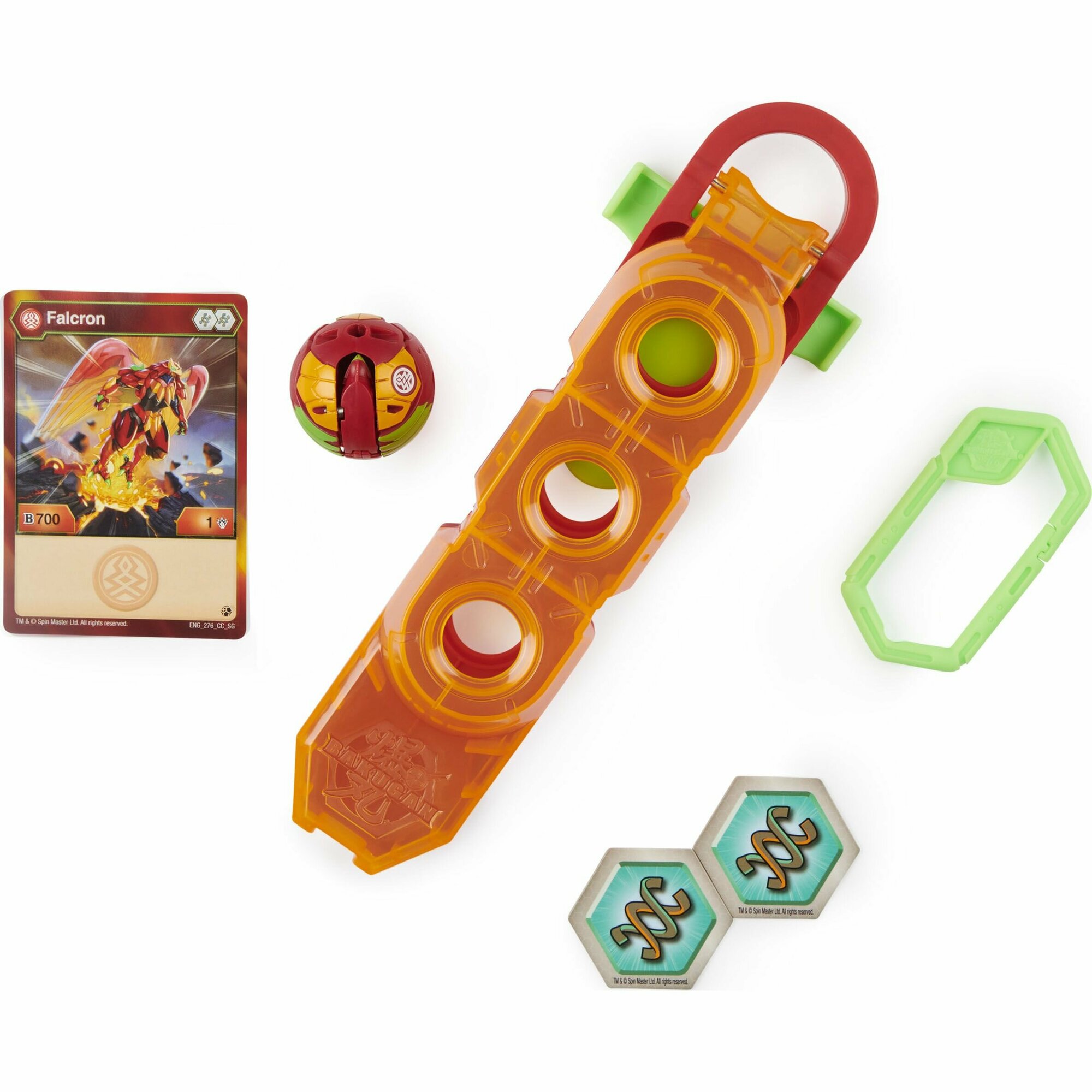Bakugan - Мини-кейс для хранения (оранжевый)
