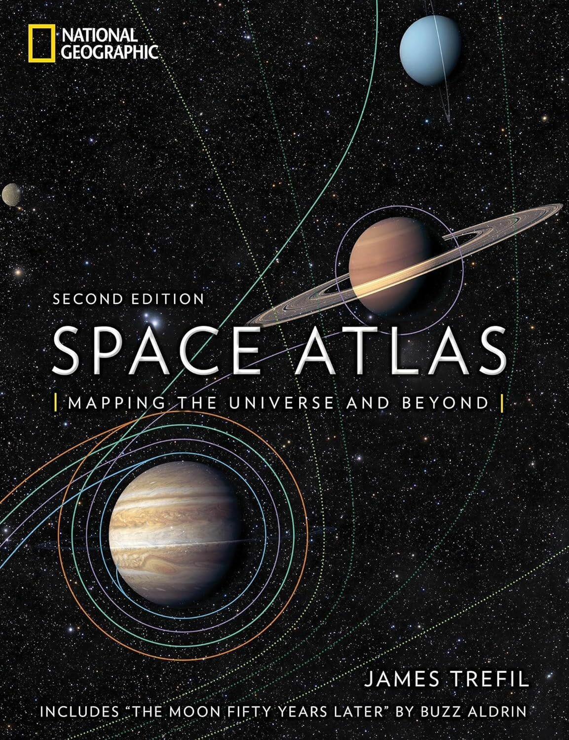 Книга "Space Atlas: Mapping the Universe and Beyond" в твердой обложке