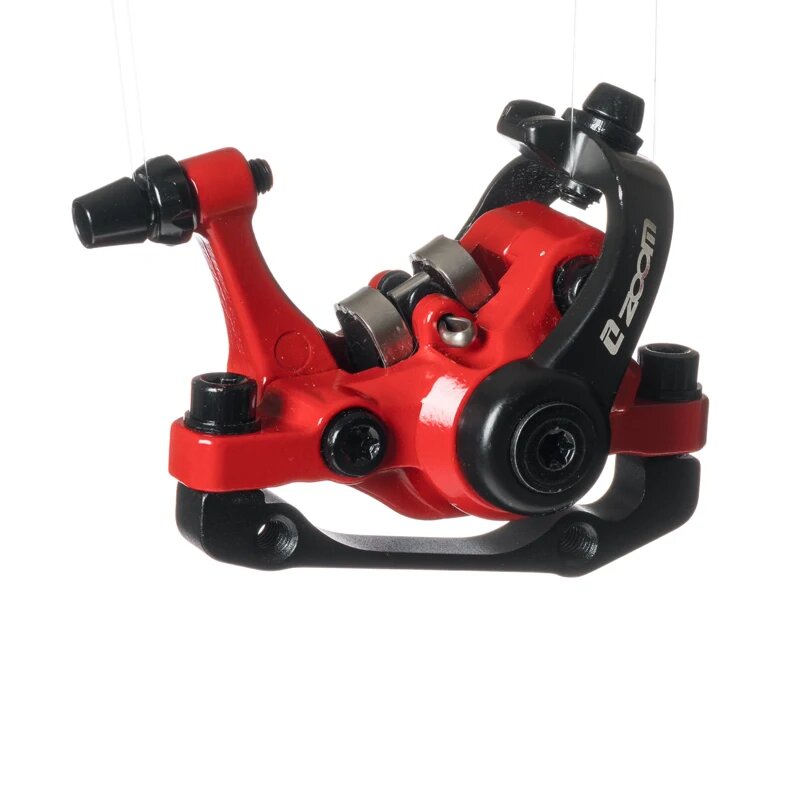 Тормозной суппорт Zoom DB-680 для велосипеда Красный, Red Front Brake