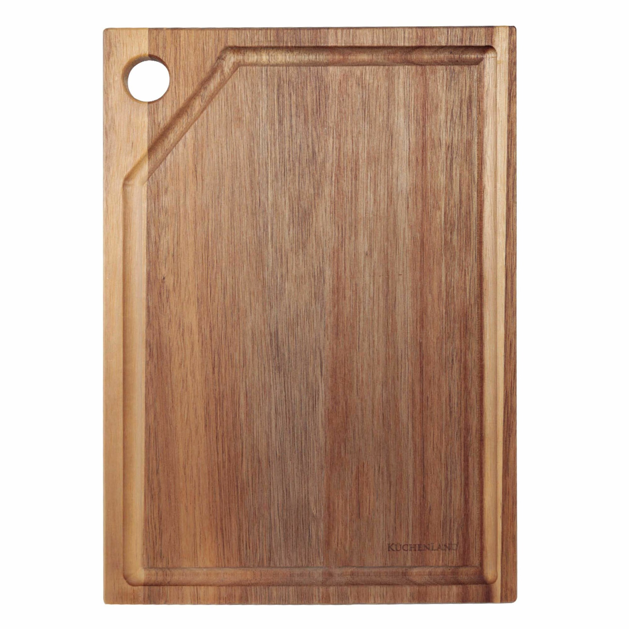 Доска разделочная, 33х25 см, прямоугольная, дерево, Noble tree, Kuchenland