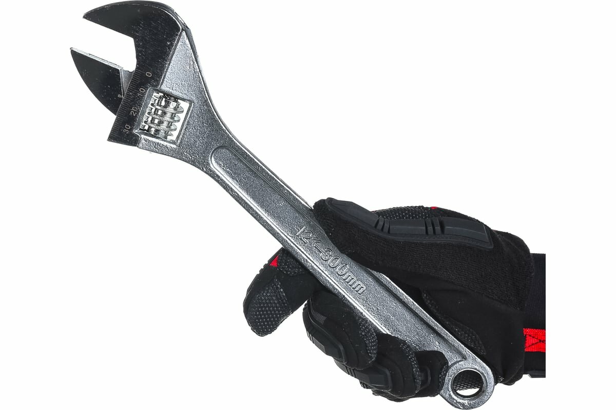 Вихрь Разводной ключ 300 мм регулируемый 73/6/10/3 - универсальный инструмент для монтажа