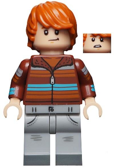Минифигурка Lego colhp26 Ron Weasley, Harry Potter, Series 2 (Minifigure Only without Stand and Accessories)