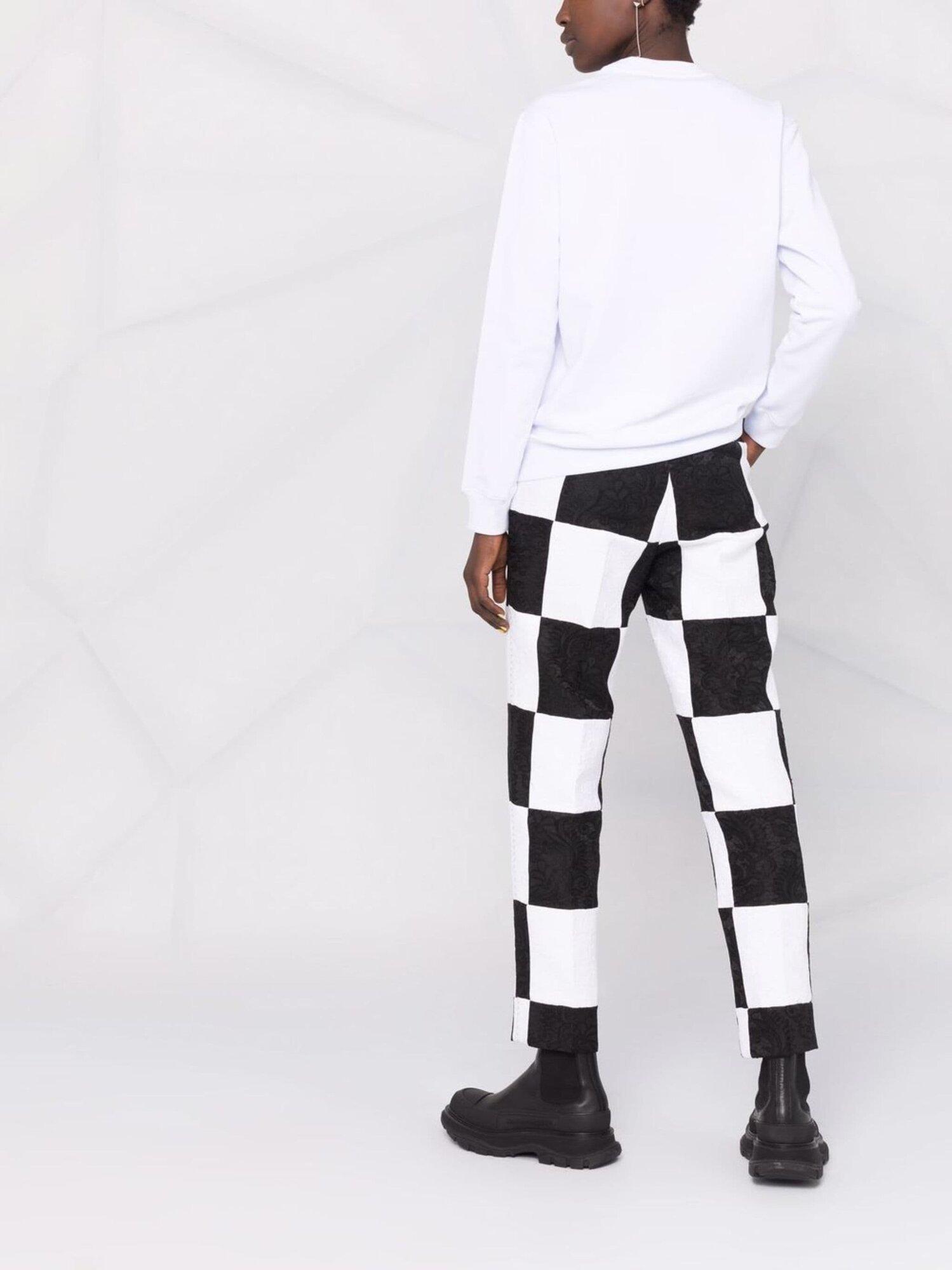 Толстовка MSGM, размер 44, , white — фото 1