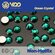 Стразы VDD SS3-SS30 кристалл SS3 (1440pcs), 022 Emerald