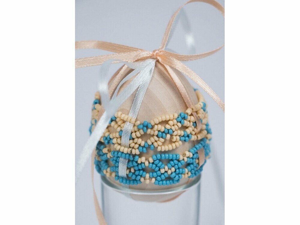 Набор для бисероплетения "Пасхальное яйцо. Весеннее настроение" Матренин Посад 4,6x6,2 см