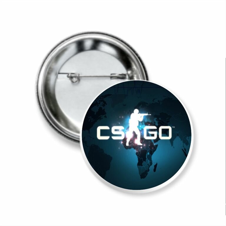 Значок "Counter-Strike, CS GO, Контр Страйк" №12