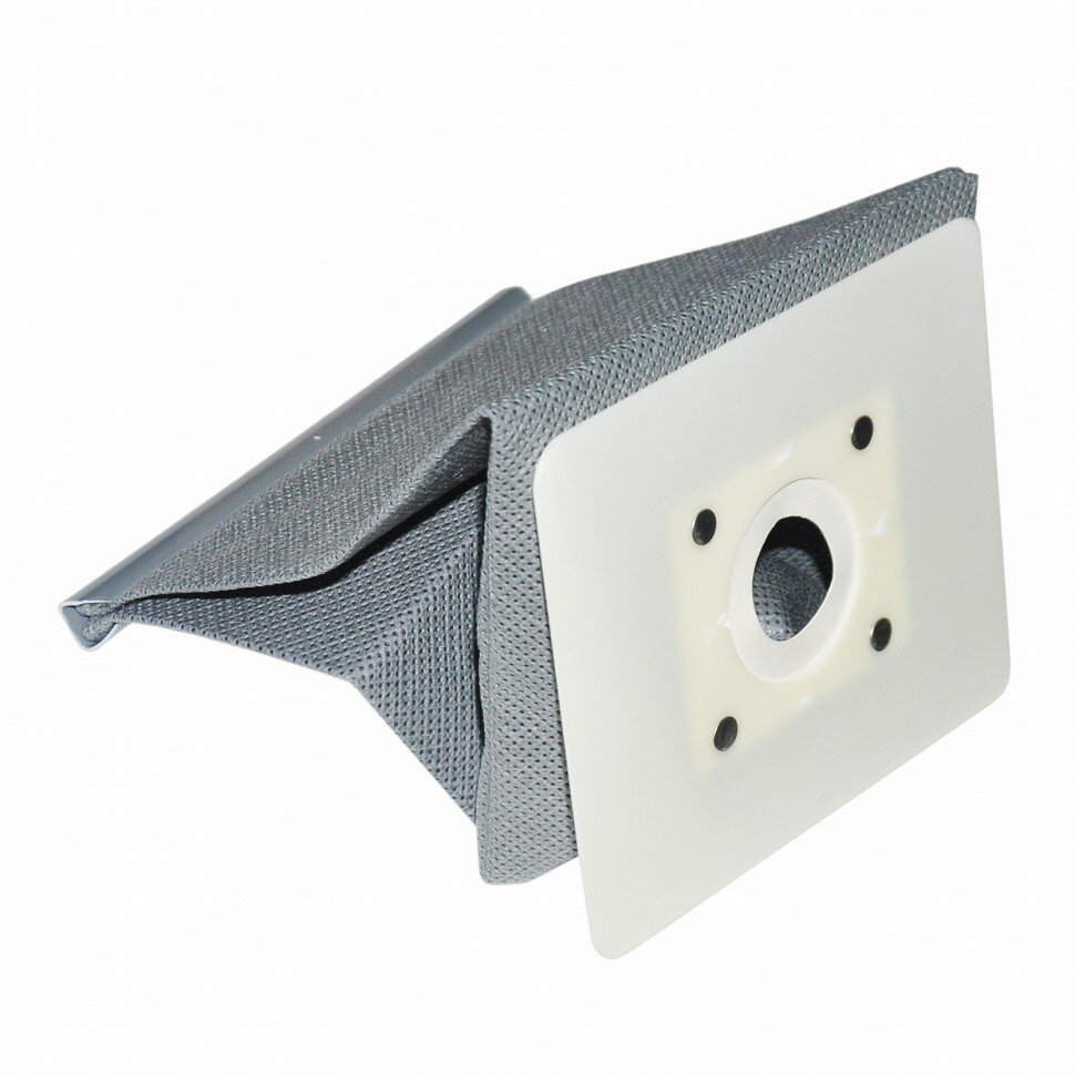 Мешок пылесборник пылесоса универсальный ткань+фильтр, без молнии, серый #5