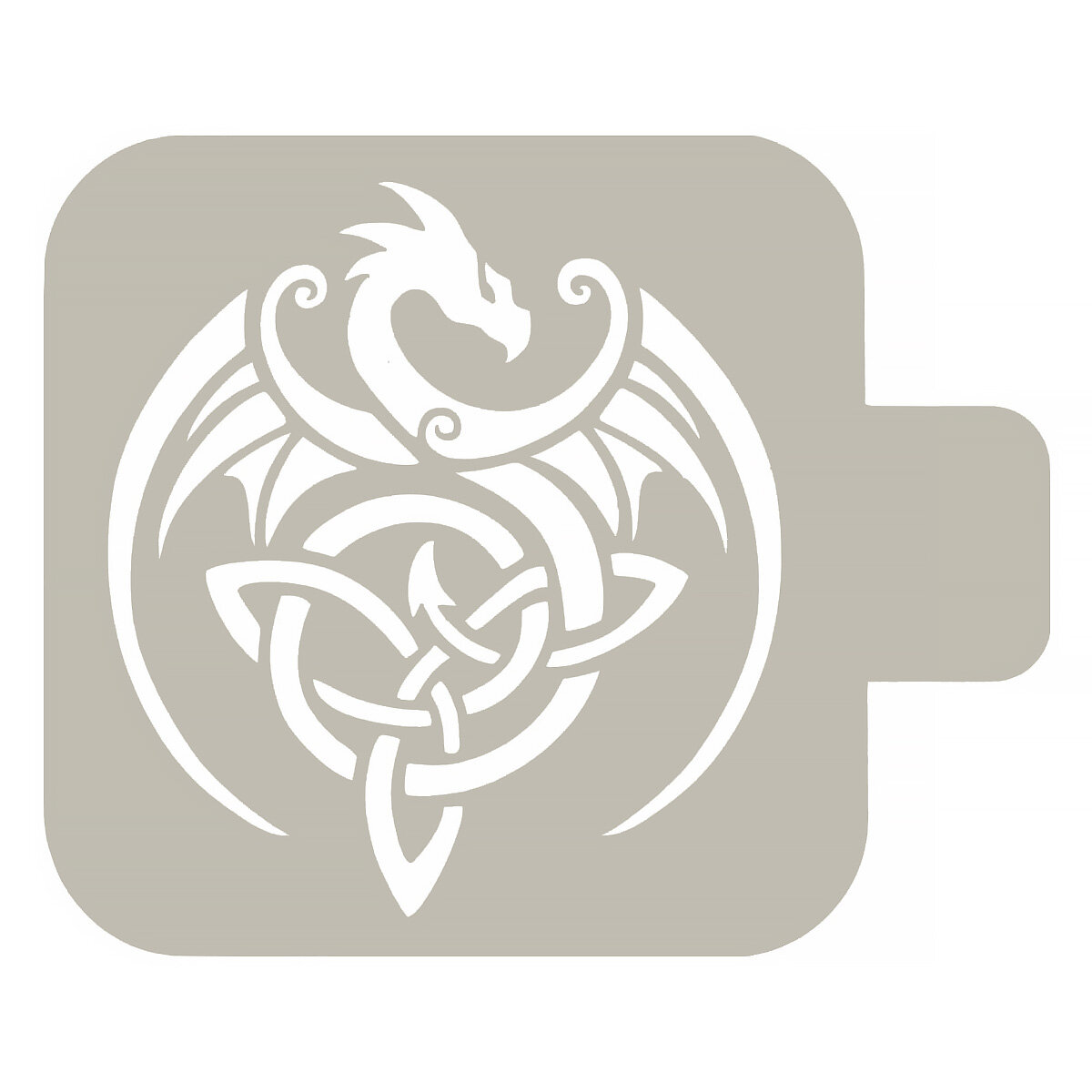 Трафарет-Дизайн трафарет 9×9 см ТЖ-17-MK22 для декоративной росписи и дизайна поверхностей