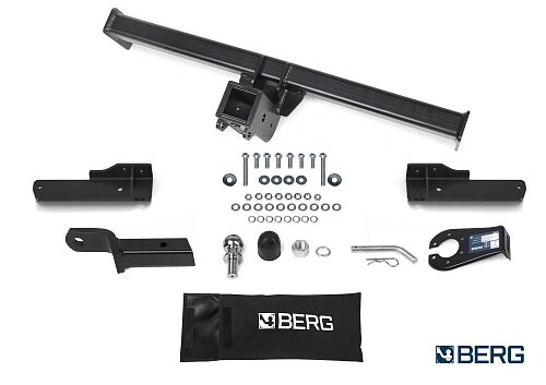 Фаркоп (ТСУ) Чери Тигго 4, Чери Тигго 4 Про (с 2018) со съемным квадратом, тип Е, Берг