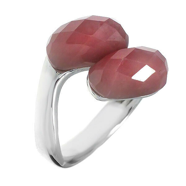 Кольцо тонкое, серебро, 925 проба, родирование, агат