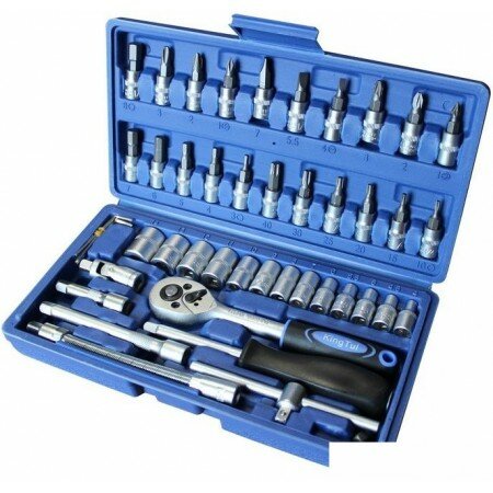 Универсальный набор инструментов KingTul Profi 2462-5 (46 предметов)