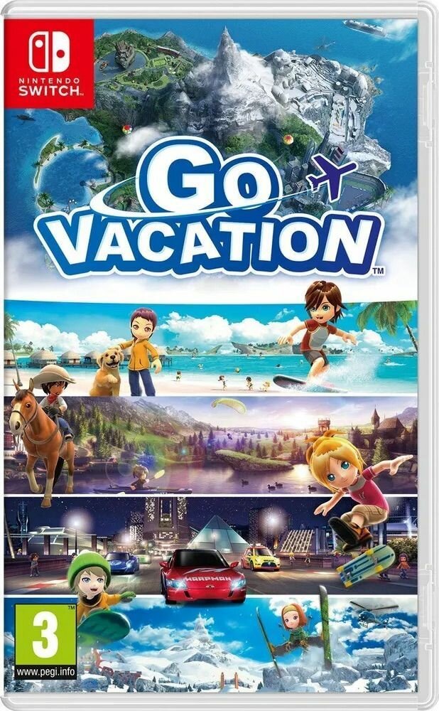 Игра Go Vacation (Nintendo Switch, Английская версия, Спортивные игры)