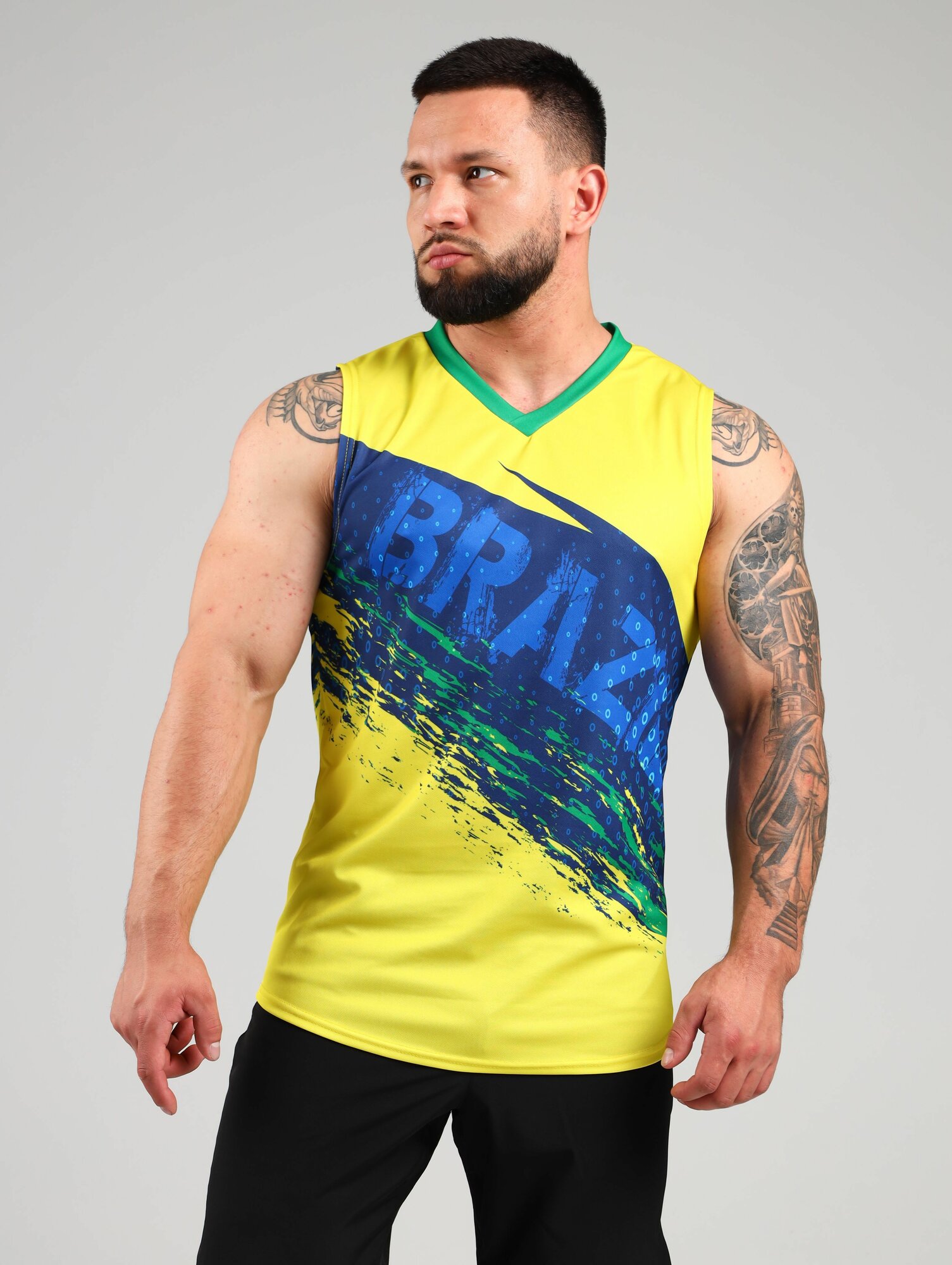 Майка спортивная V-NECK