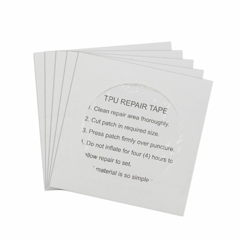 Клей для ремонта водонепроницаемого листа палатки, квадратный, 5 штук