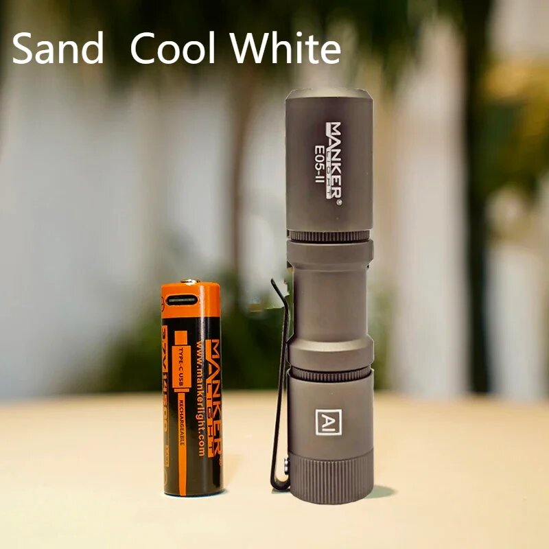 Фонарик Manker E05 II Sand Cool White