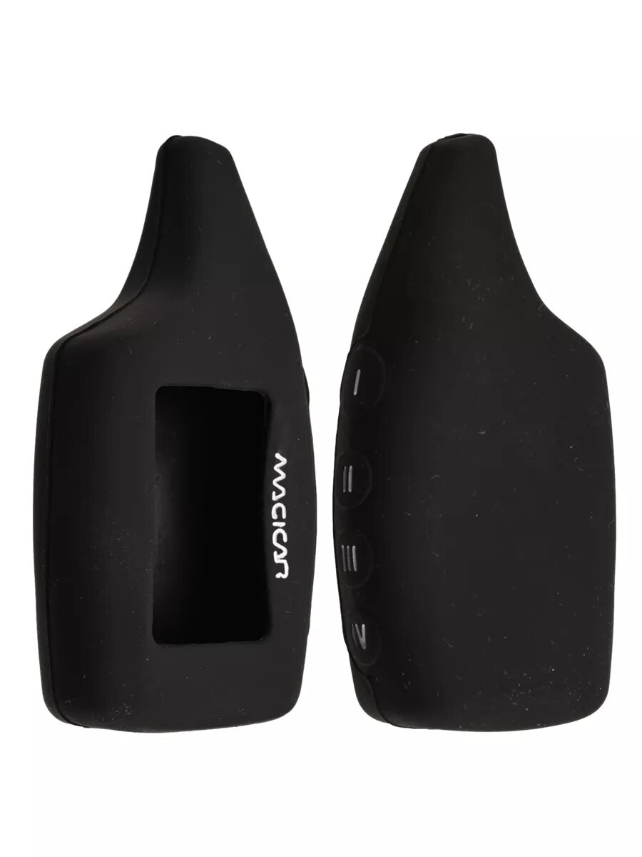 Чехол силиконовый для брелка Magicar 5/6 шерхан Магикар, силиконовый, черный