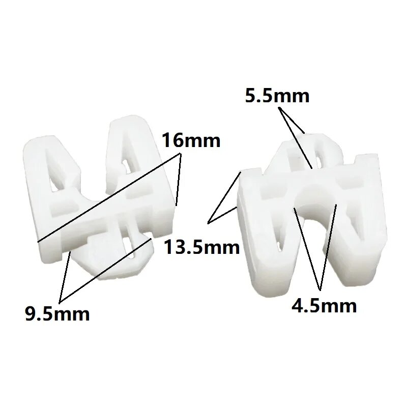 30x автомобильный зажим для сиденья Белый пластиковый фиксированный зажим для сиденья автомобиля JAC