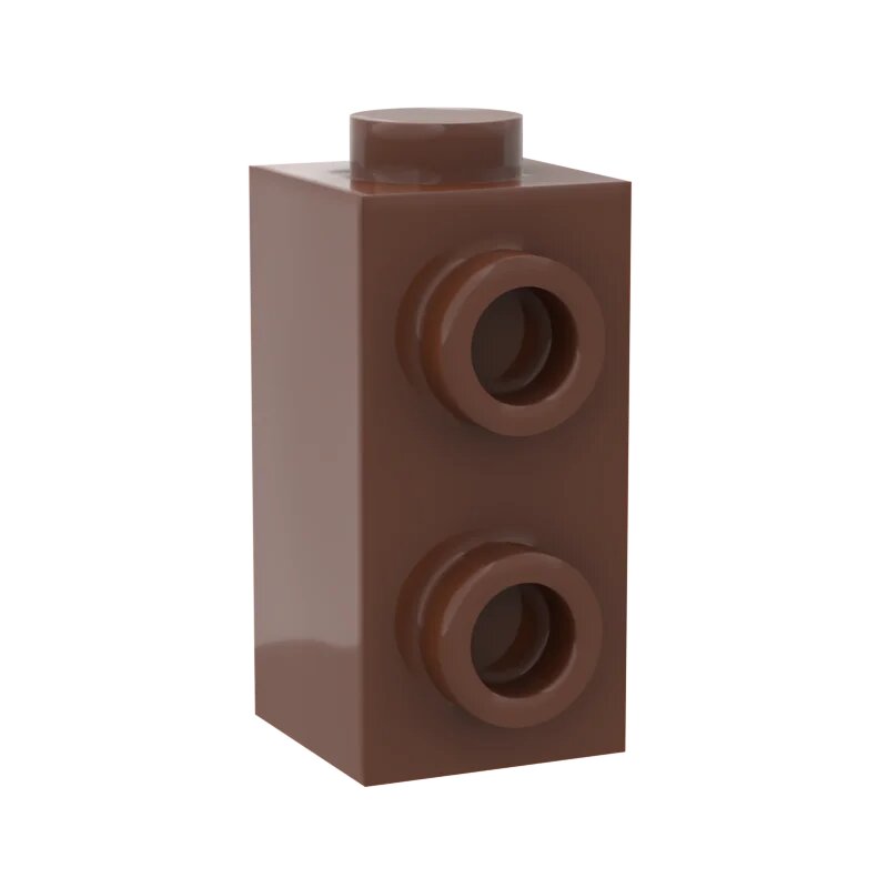 Коричневый LEGO блок 1x1x1, Цвет: 192-brown