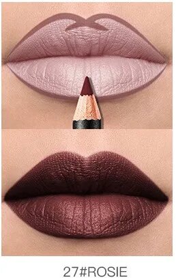 MISS ROSE Карандаш для губ телесного цвета 27