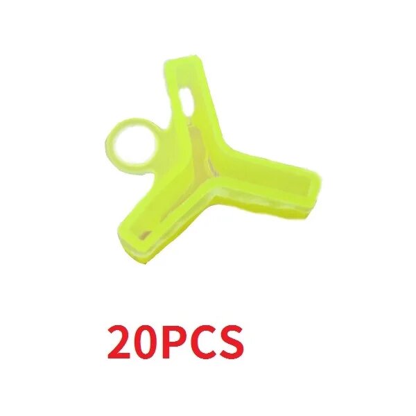 Пластиковые защитные чехлы для тройных крючков 2 For 1-3 Hooks, Yellow