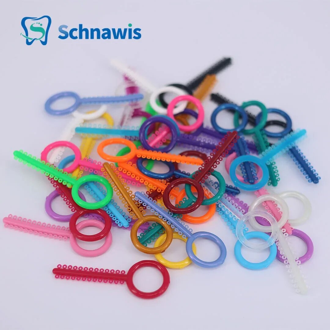 Стоматологические эластичные лигатуры силиконовые 1040 шт. 28