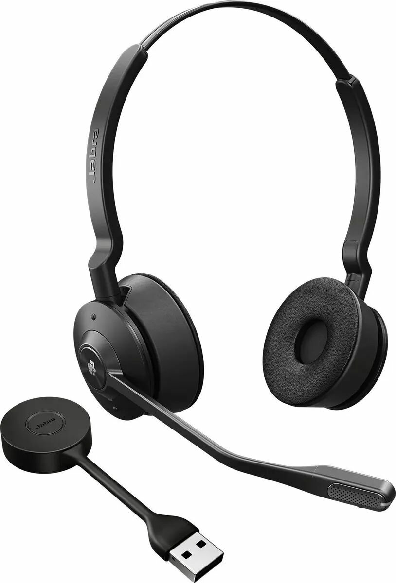 Гарнитура Jabra Беспроводная гарнитура Jabra Engage 55MS Stereo USB-A, EMEA (PN: 9559-450-111) уц-1