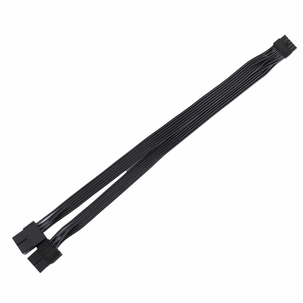 Два кабеля адаптера питания графического процессора PCIe с 8-контактным разъемом и 12-контактным разъемом для RTX3070 3090