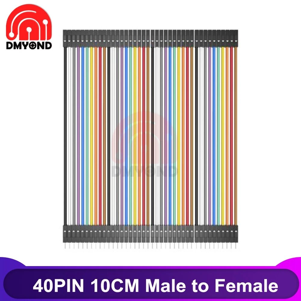 Dmyond медные jumper кабели Dupont 2PIN 3PIN 4PIN 5PIN 10PIN 40PIN 10/20/70 см male to female