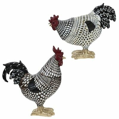 Фигурка декоративная "Петух"/"Курица", 13х6х15 см, 2 вида, 1 штука