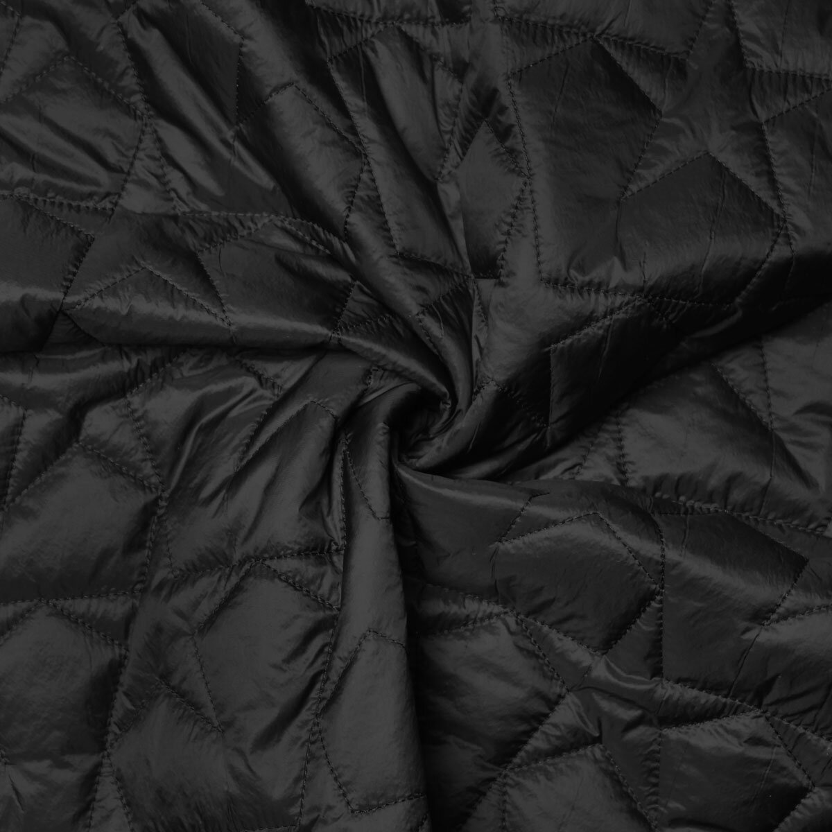 Курточная ткань для шитья и рукоделия. Стежка черная, 200х140 см