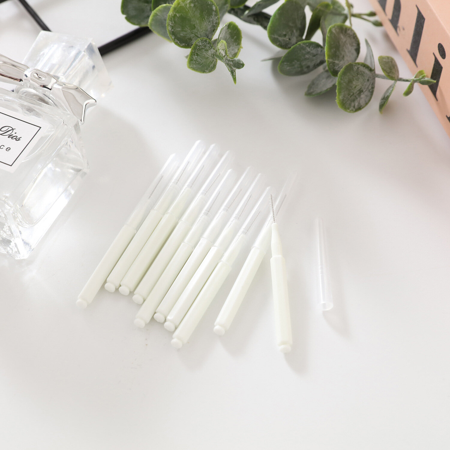 Межзубные ершики loveunge для брекетов, S, 0,5 мм, бейби-браши, белый, 10 шт