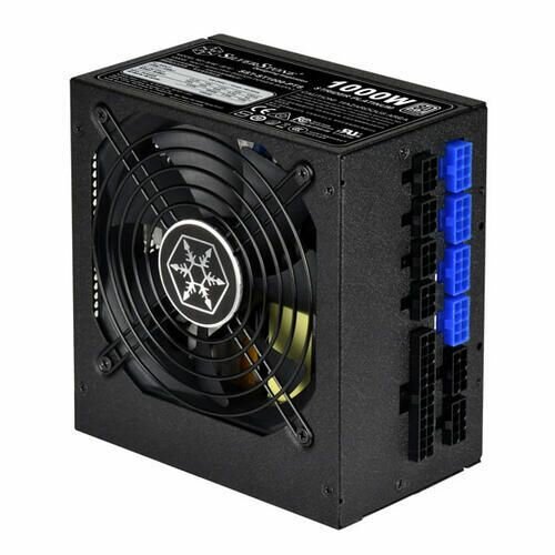 Блок питания Silverstone F1 1000W (SST-ST1000-PTS) черный - 80+ Gold, ATX 20+4 пин, 4 pin + 4 pin x2 CPU, 8 SATA, 8 x 6+2 pin PCI-E