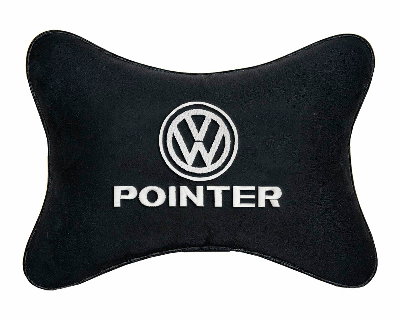 Подушка на подголовник черная алькантара VOLKSWAGEN Pointer