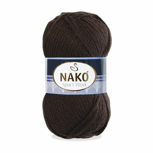 Пряжа Nako Sport wool 4987 (5 мотков по 100г/120м)