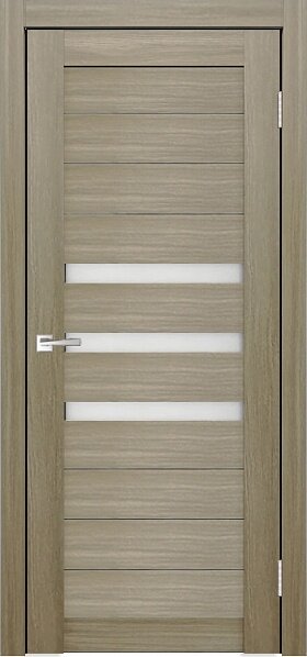 Межкомнатная Дверь Verda Х-6 Неаполь со Стеклом Сатинат Белый 2000х600мм (Полотно 1шт) / Верда.